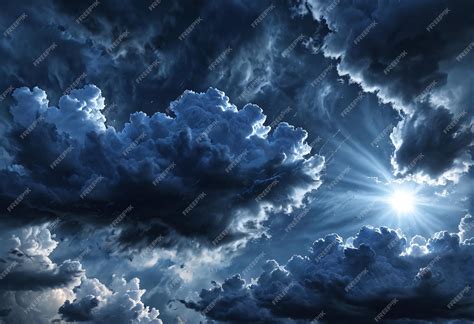 Premium Photo Sky Clouds Texture Background Pattern A Dark Sky With