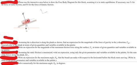 Solved A Block With A Mass Of M 1 5 ﻿kg Rests On A Wooden