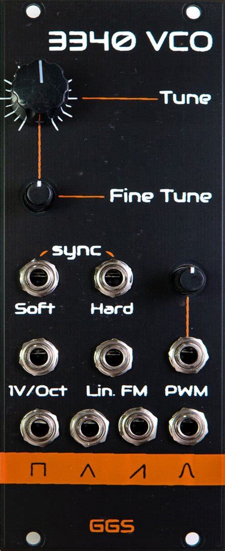 Guru Gara Synth 3340 Vco Eurorack Module On Modulargrid