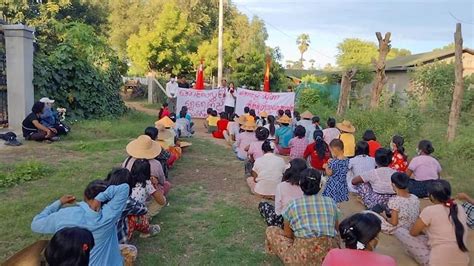 ယင်းမာပင်တွင် အောင်လံလွှင့်မည် ရွှေရေ ကြည်သပိတ်စစ်ကြောင်းမှ စစ်အာဏာရှင်အလိုမရှိကြောင်း ချီတက