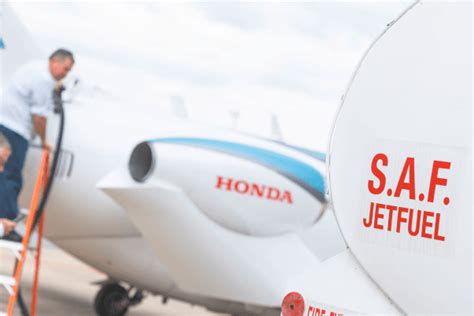Honda Aircraft Company Fly Jet On 100 Saf Biofuels International