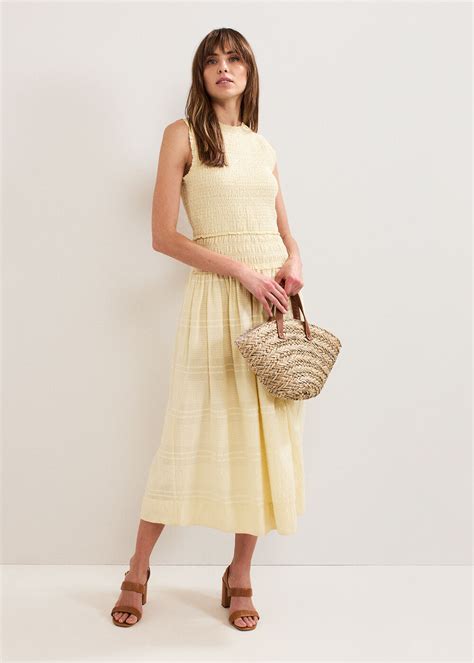 Cady Buttermilk Dress Phase Eight Uk