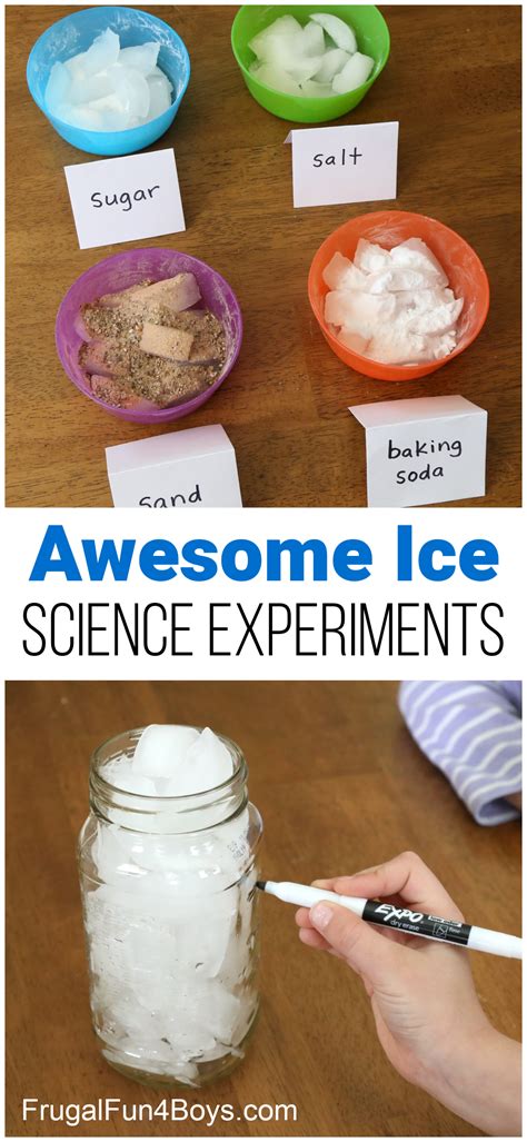 Ice Cube Melting Science Project