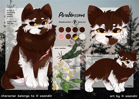 Warrior Cats Reference Sheet By ☆ Xaan ☆ Xaandiir Vgen