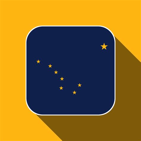 Alaska State Flag Vector Illustration 15627067 Vector Art At Vecteezy