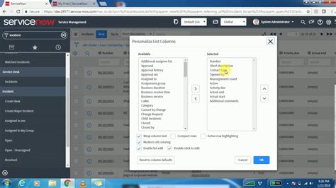 ServiceNow Lists YouTube