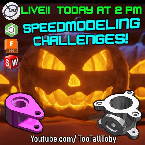 Live Speedmodeling Challenges Today For The Chat Link In Comments R Solidworks