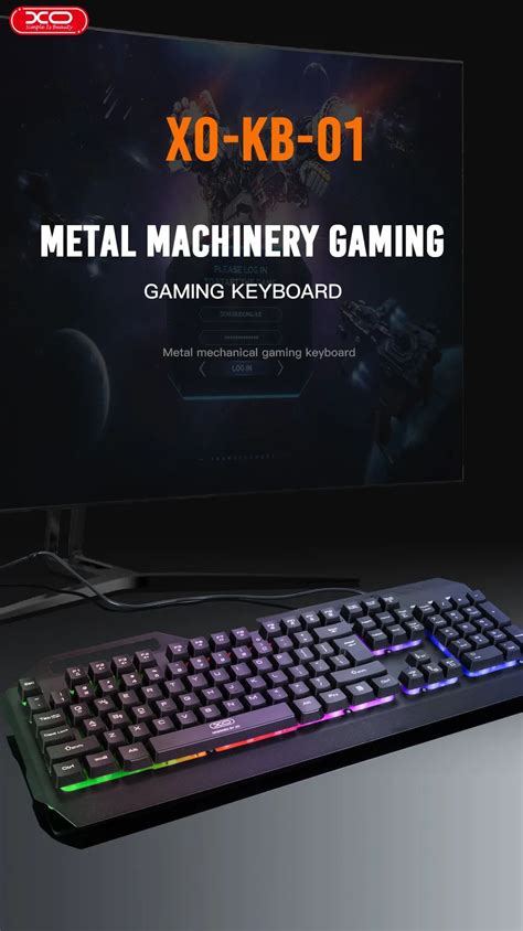 XO KB 01 RGB Backlit Metal Gaming Keyboard Price In Pakistan Global Computers