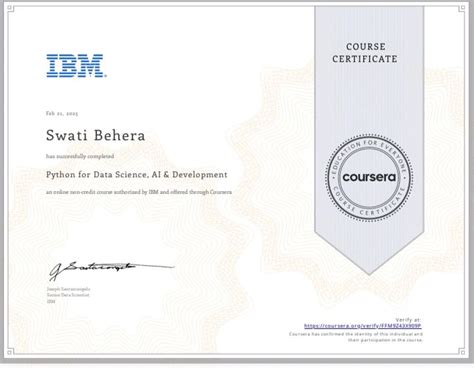 Datascience Ai Python Ibm Coursera Learning Professionalgrowth
