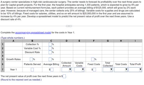 Spreadsheet Modela Surgery Center Specializes In