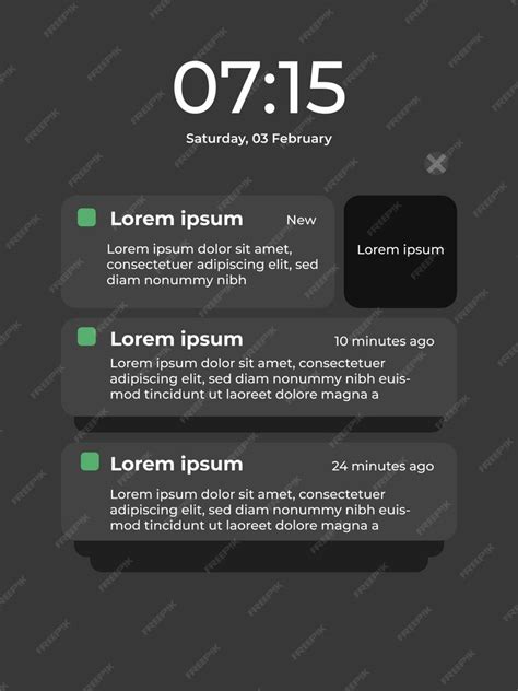 Premium Vector Smartphone Message Interface Vector Illustration Android Smartphone