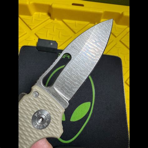 Bladebinge 🔥🔥 Demko Ad20s Cpm M4 Drop Point Slicer Forced Patina