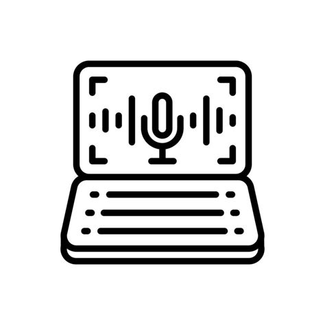 Voice Recognition Icon In Vector Illustration 23753005 Vector Art At Vecteezy