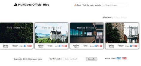 Entry 34 By Humayun57 For Fun Project Build A Single Page With Html