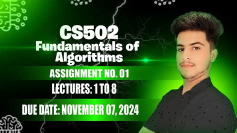 Cs502 Assignment 1 Correct Solution For Fall 2024 Cs502 Assignment 1 Solution Fall 2024 Youtube