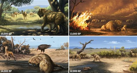 Sabertooth Cats Dire Wolves And Other Megafauna Went Extinct 13000