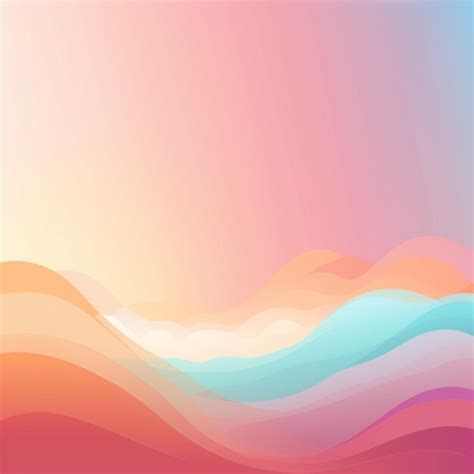 Premium Ai Image There Is A Colorful Background With A Wave Pattern In The Middle Generative Ai