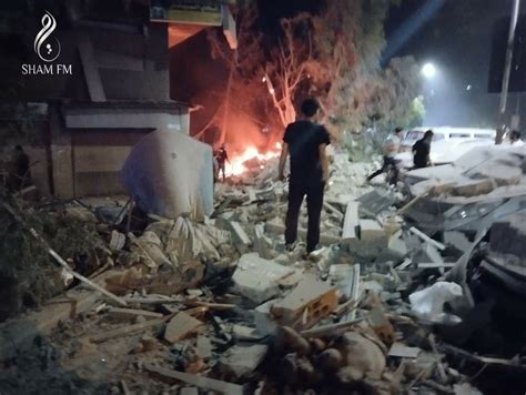 انفجارهای مهیب در دمشق؛ حملات هوایی اسرائیل به پایتخت سوریه ۷ غیرنظامی شهید شدند هیچ‌‌کدام