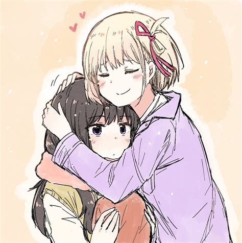 Nishikigi Chisato And Inoue Takina Lycoris Recoil Drawn By Pikachi