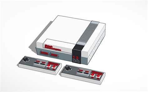 3d Design Nintendo Nes Tinkercad