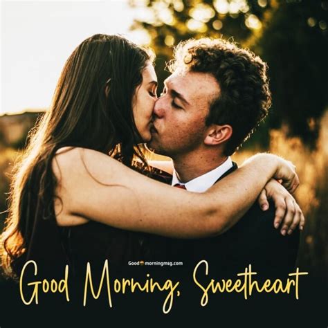 Love Romantic Kiss Good Morning Images 2024
