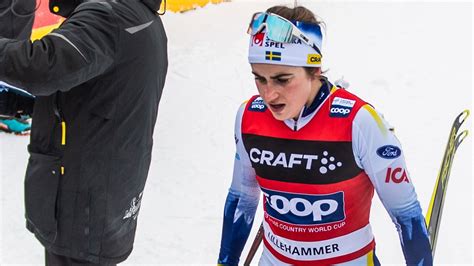 Irriterad Ebba Andersson Efter Kvalmissen Det K Nns Skit Radiosporten Sveriges Radio