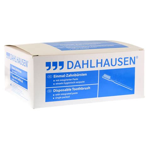 Erfahrungen zu EINMAL ZAHNBÜRSTE m.Paste 100 Stück | medpex