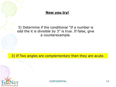 Ppt Geometry Conditional Statements Powerpoint Presentation Free
