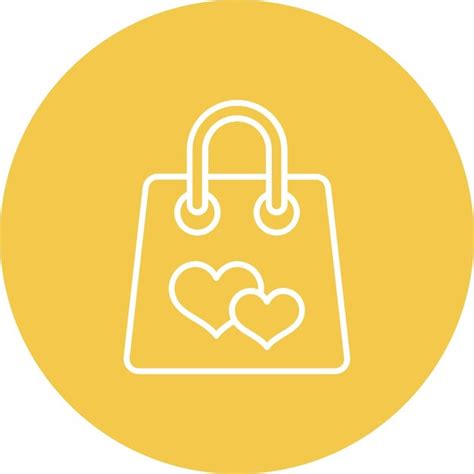 Icono De La Bolsa De Compras Vector Premium