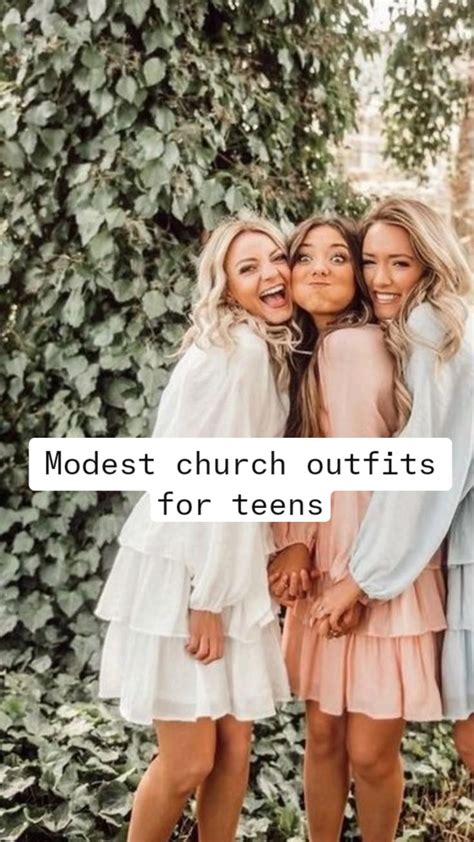 Modest Church Outfits For Teens Modest Church Outfits Church Outfit