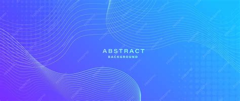 Premium Vector Gradient Blue Abstract Background