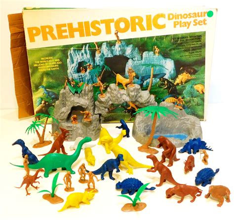 Toys And Stuff Marx Prehistoric Dinosaur Playset 4208