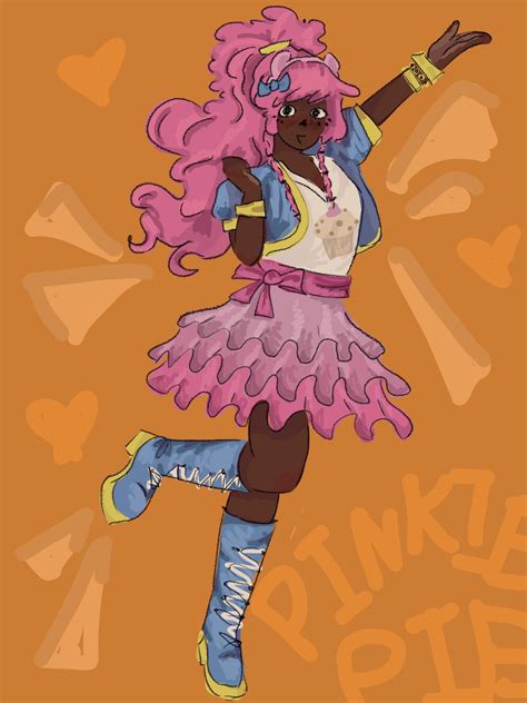 Pinkie Pie In Human Form By Oleajn On Deviantart