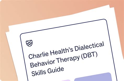 DBT Skills Guide Charlie Health
