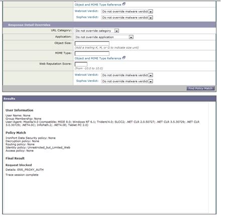 Errproxyauth Cisco Community