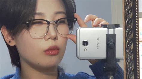 안경자랑ㅣ여자 리프컷ㅣ 숏컷 적응중😃 Youtube