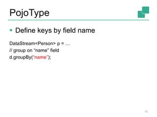 Apache Flink Training DataStream API Part 2 Advanced PPT