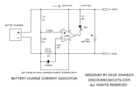 Battery Charge Current Indicators Controlcircuit Circuit Diagram