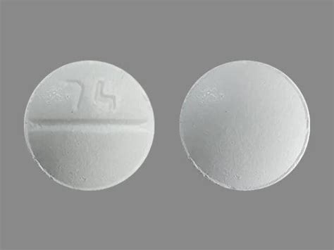 74 Pill White Round 7mm Pill Identifier