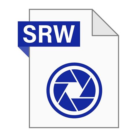 Premium Vector Modern Flat Design Of Srw File Icon For Web