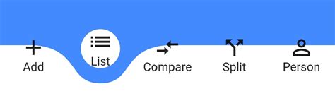 Custom Curved Bottom Navigation Bar trong Flutter AI Design Thiết