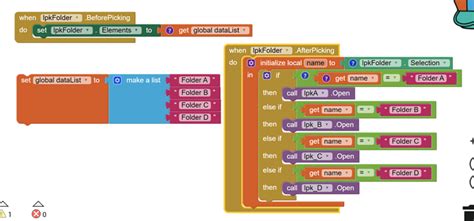 Two Level List Picker Intermittent Mit App Inventor Help Mit App