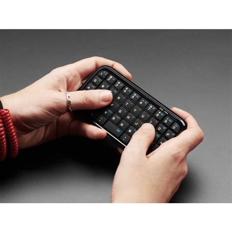 Mini Bluetooth Keyboard Black Adafruit Ada3601 Core Electronics