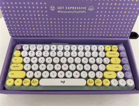 Wireless Logitech Pop Keyboard Computers Tech Parts Accessories Computer Keyboard On