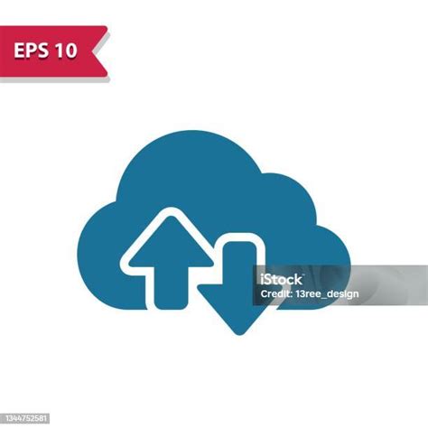 คลาวด์คอมพิวติ้ง ไอคอนข้อมูล ไอคอนจัดแนวพิกเซลแบบมืออาชีพในสไตล์สัญลักษณ์ ภาพประกอบสต็อก ดาวน์