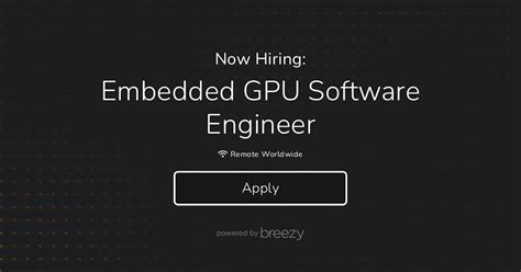 Embedded Gpu Software Engineer At Hiveon