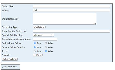 Solved Delete Feature Service Features With Arcgis Rest Esri Community