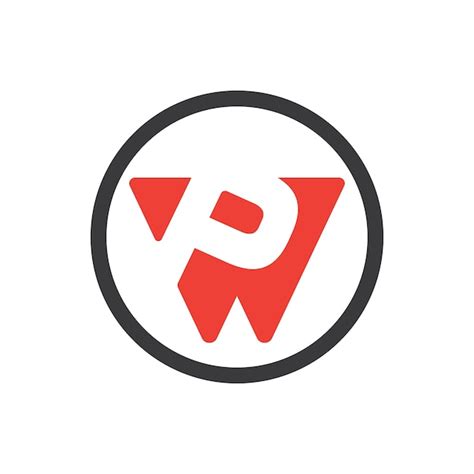 logo wp vecteur premium