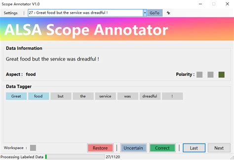 The Interface Of Our Semi Automated Scope Annotation Tool Download Scientific Diagram
