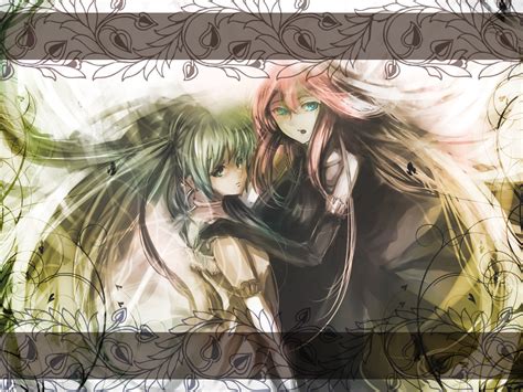 Hatsune Miku Megurine Luka Vocaloid Anime